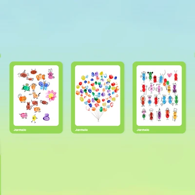 Jual Jarmelo Set 8 Pcs Scented Finger Paint Mix Terbaru | Ruparupa