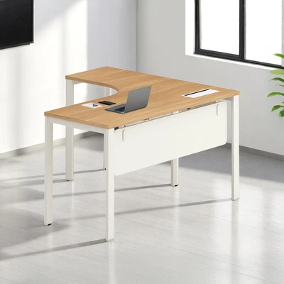 Jual Sieben I I I Meja Kantor L Kiri Cokelat Terbaik | Informa