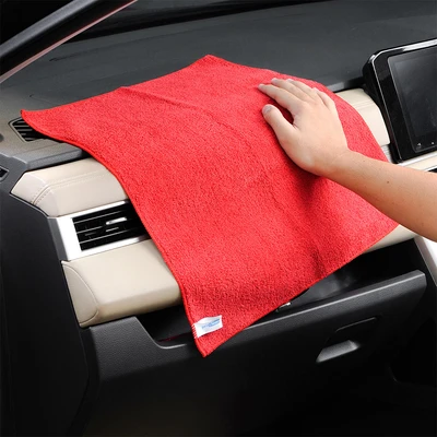 Jual Proclean 40 X 40 Cm Kain Lap Interior Mobil Microfiber Merah ...
