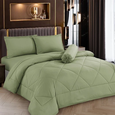 Jual Cotton Couture 160 X 200 Cm Seprai Queen Bamboo Hijau Terbaru | Ruparupa