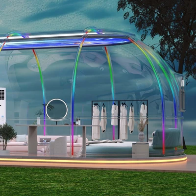 Jual Informa Custome Furniture 4 X 7 8 Mtr Sky Dome Capsule Transparan ...