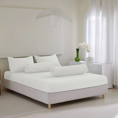 Jual Selma 160 X 200 Cm Set 5 Pcs Seprai Microfiber Putih Terbaru ...
