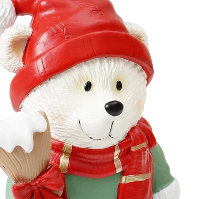 Jual Noelle Dekorasi Meja Natal Christmas Bear With Broom Mix Terbaru ...
