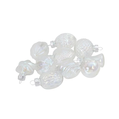 Jual Noelle Set 10 Pcs Dekorasi Natal Christmas Glass Transparan Mix ...