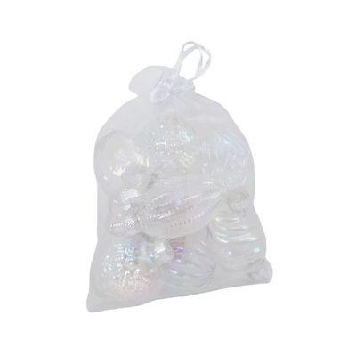 Jual Noelle Set 10 Pcs Dekorasi Natal Christmas Glass Transparan Mix ...