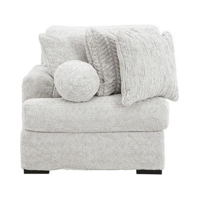 Jual Ashley Snodoodle Sofa Modular Sudut Kiri Laf Fabric 1 Seater Putih ...