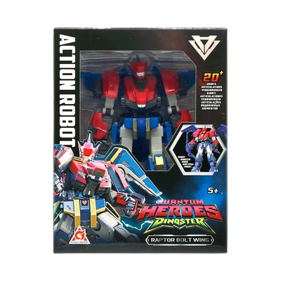 Jual Alpha Group Quantum Heroes Dinoster Action Robot Raptor Bolt Wing ...