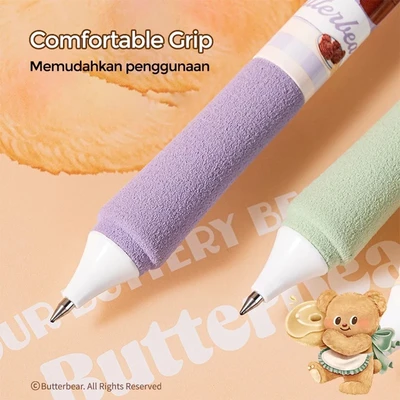 Jual Deli 0 5 Mm Pulpen Gel Hitam Butterbear V 2 Random Terbaru | Ruparupa