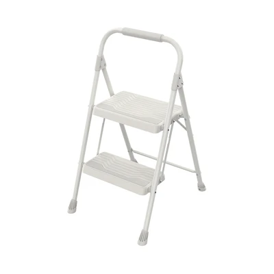 Jual Azko Tangga Lipat Aluminium 2 Step Putih Terbaru | Ruparupa