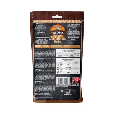 Jual Petopia 70 Gr Foodie Camilan Anjing Chicken Sate Mix Terbaru ...