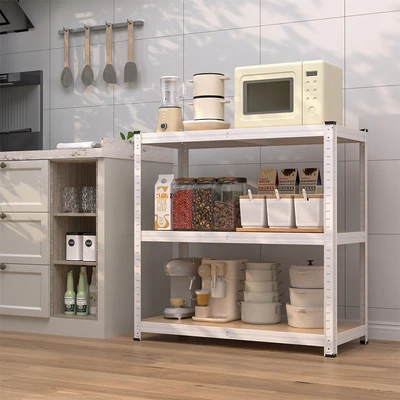 Jual Krisbow Rak Besi 3 Tingkat 90 X 40 X 90 Cm Putih Terbaru | Ruparupa