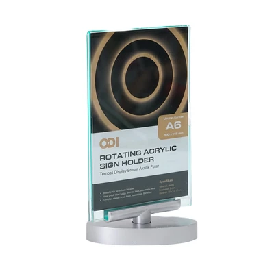 Jual Odi Sign Holder Rotating Portrait A 6 Hijau Original | AZKO