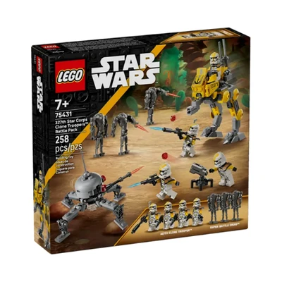 Jual Lego Star Wars 327th Star Corps Clone Troopers Battle Pack Set 258 ...