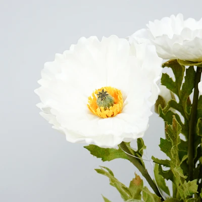 Jual Informa Bunga Artifisial Poppy 13 X 11 X 57 Cm Putih Terbaru ...