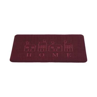 Jual Informa 46 X 76 Cm Neo Keset Pintu Pvc Home Emboss Merah Maroon ...