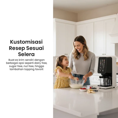 Jual Klaz 450 Ml Culinapro Ice Cream Maker Hitam Terbaru | Ruparupa