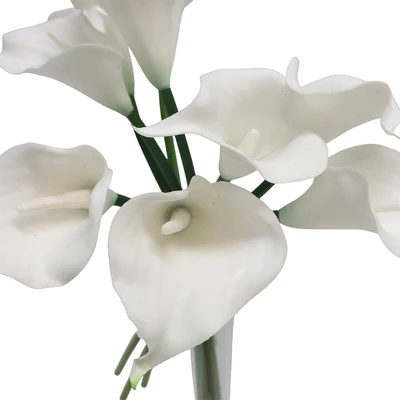 Jual Informa 35 Cm Bunga Artifisial Calla Lily Bunch Putih Terbaru ...
