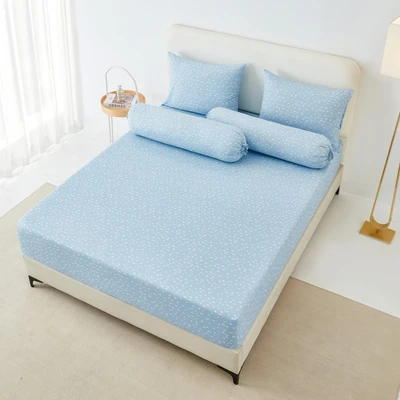 Jual Informa 100 X 200 Cm Set 3 Pcs Seprai Single Microfiber Devon Biru ...