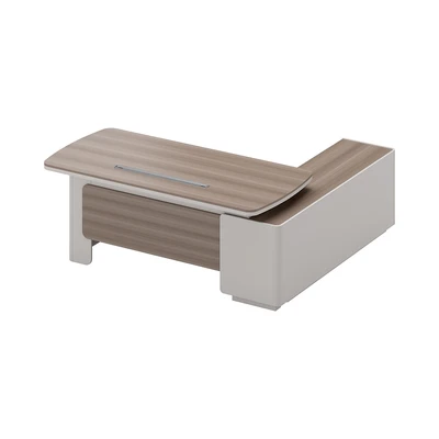 Jual Informa Monthana I I Meja Kantor Sisi Kiri Cokelat Teak Terbaru ...