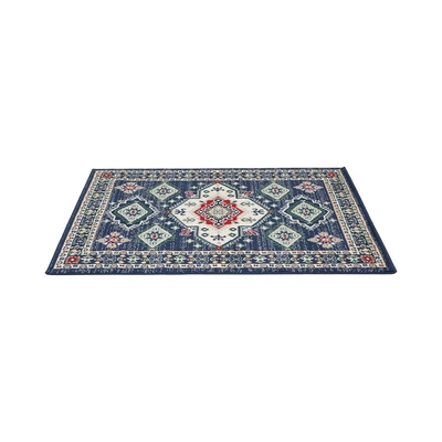Jual Selma 120 X 170 Cm Memory Karpet 51019 Biru Navy Terbaru | Ruparupa