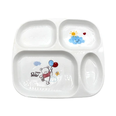 Jual Kindla Set 5 Pcs Ailo Perlengkapan Makan Bayi Putih Terbaru | Ruparupa