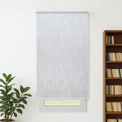 Jual Informa 90 X 240 Cm Sava Roller Blind Jacquard Lines Abu Abu ...