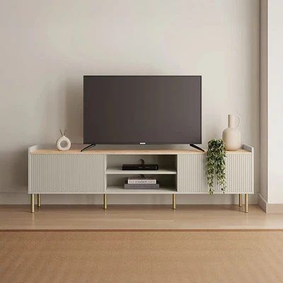 Jual Informa Kira Rak Tv Abu Abu Taupe Terbaru | Ruparupa