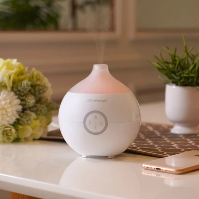 Jual Ultransmit Diffuser Aromaterapi Dot Putih Terbaru | Ruparupa