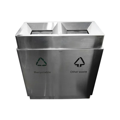 Jual Krisbow Tempat Sampah Stainless 2 Kompartemen Ek 9420 Terbaru | Ruparupa