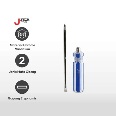 Jual Jetech Crystal Obeng Dua Arah 6 X 40 Mm 2 Terbaru | Ruparupa
