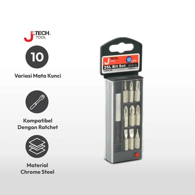 Jual Jetech Bit Set 10 Unit Terbaru | Ruparupa