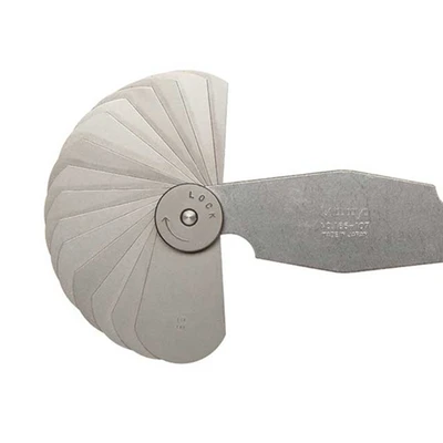 Jual Mitutoyo Set 30 Pcs Alat Ukur Radius Gage 15 5 25 Mm 186 107 ...