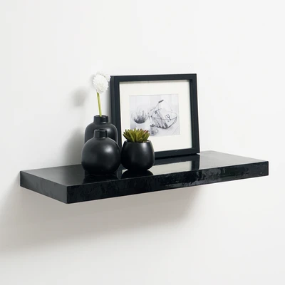 Jual Informa Rak Dinding L 60 Hitam Glossy Terbaik | Informa