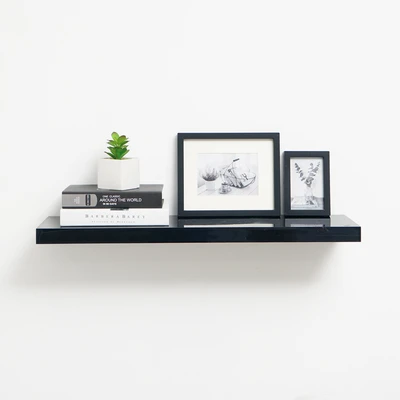 Jual Informa Rak Dinding 80 X 23 X 3 8 Cm Hitam Terbaik | Informa