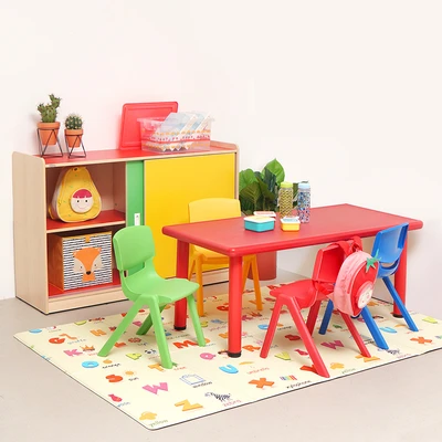 Jual Informa Yaris Meja Anak Rectangle Merah Terbaru | Ruparupa