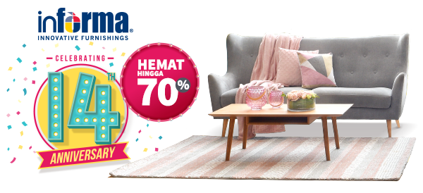 Promo Informa 14th Anniversary | Ruparupa