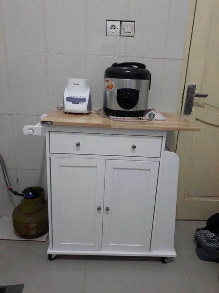 Jual Informa Rocky Rak Troli Dapur 4 Tingkat Putih Terbaik | Informa