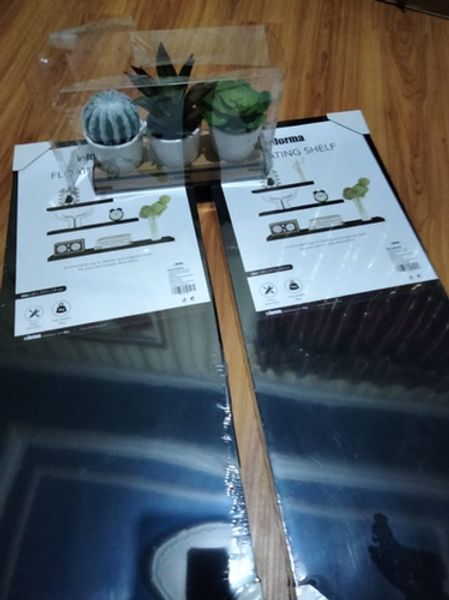 Jual Informa Rak Dinding L 60 Hitam Glossy Terbaik | Informa