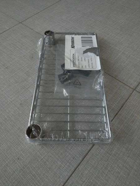 Jual Krisbow Rak Kawat Wire Half Shelf 35 X 18 X 4 Cm Silver Terbaik ...