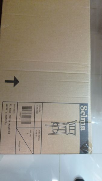 Jual Selma Barton Kursi Bar Counter Cokelat Terbaru | Ruparupa