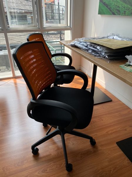 Jual Informa London Kursi Kantor Sandaran Rendah Orange Terbaik | Informa