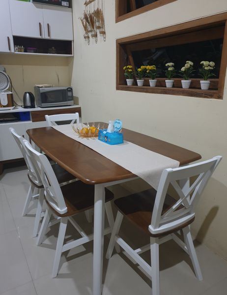 Jual Informa Table Runner 33 X 180 Cm Neo Abstrak Ivory Terbaik | Informa