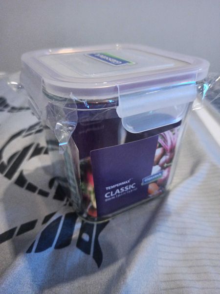 Jual Glasslock 920 Ml Basic Wadah Makanan Tall Ungu Terbaik | Informa