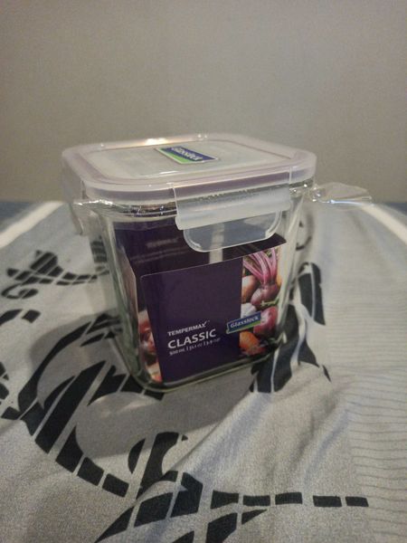 Jual Glasslock 920 Ml Basic Wadah Makanan Tall Ungu Terbaik | Informa