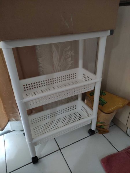 Jual Informa Rak Troli 3 Tingkat Serbaguna Slim Putih Terbaik | Informa