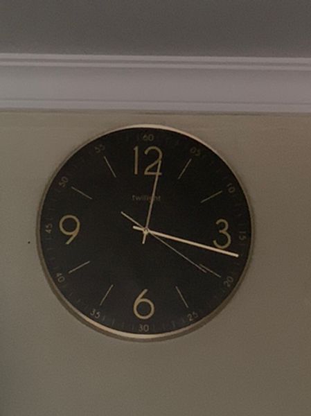 Jual Informa 40 Cm Jam Dinding 317 Hitam Gold Terbaik | Informa