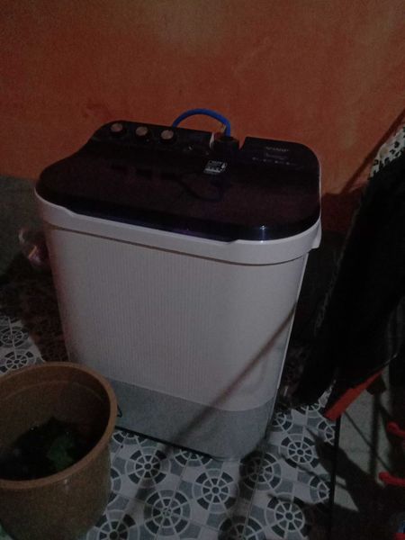 Jual Sharp Mesin Cuci Top Loading 10 Kg Est 1090 Vk Ungu Terbaru | Ruparupa