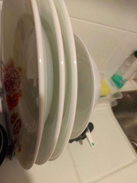 Jual Selma 25 Cm Juliette Piring Makan Opal Putih Terbaik | Informa