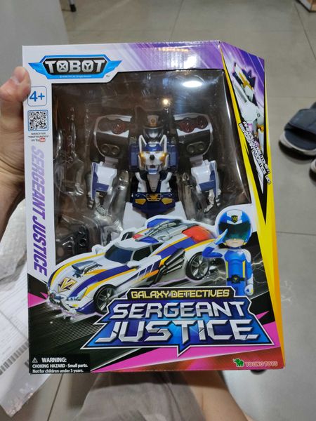 Jual Tobot Robot Galaxy Detectives Sergeant Justice Terbaik | Informa