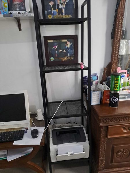 Jual Livie Rak Metal 40 X 35 X 147 Cm Hitam Terbaik | Informa